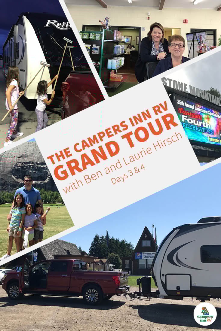 The Campers Inn RV Grand Tour: Visiting 17 Dealerships in an RV, Days 3 ...