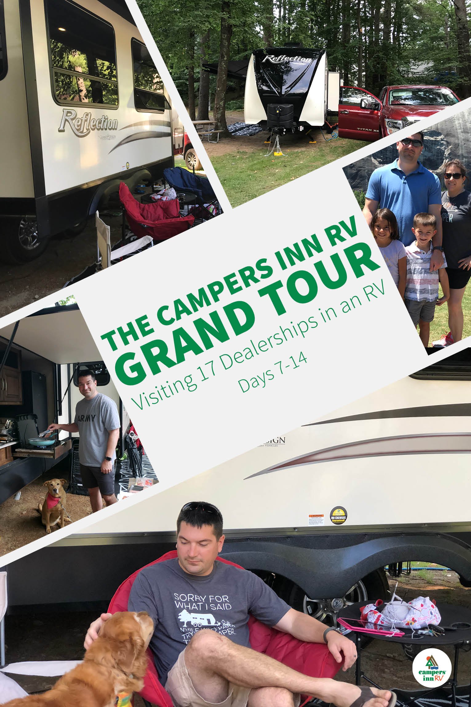 The Campers Inn RV Grand Tour: Visiting 17 Dealerships in an RV. Days 7 ...
