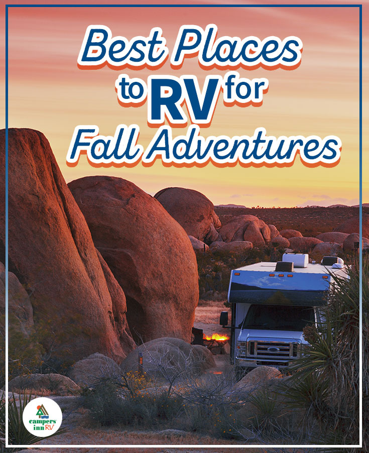 Best Places to RV in the Fall