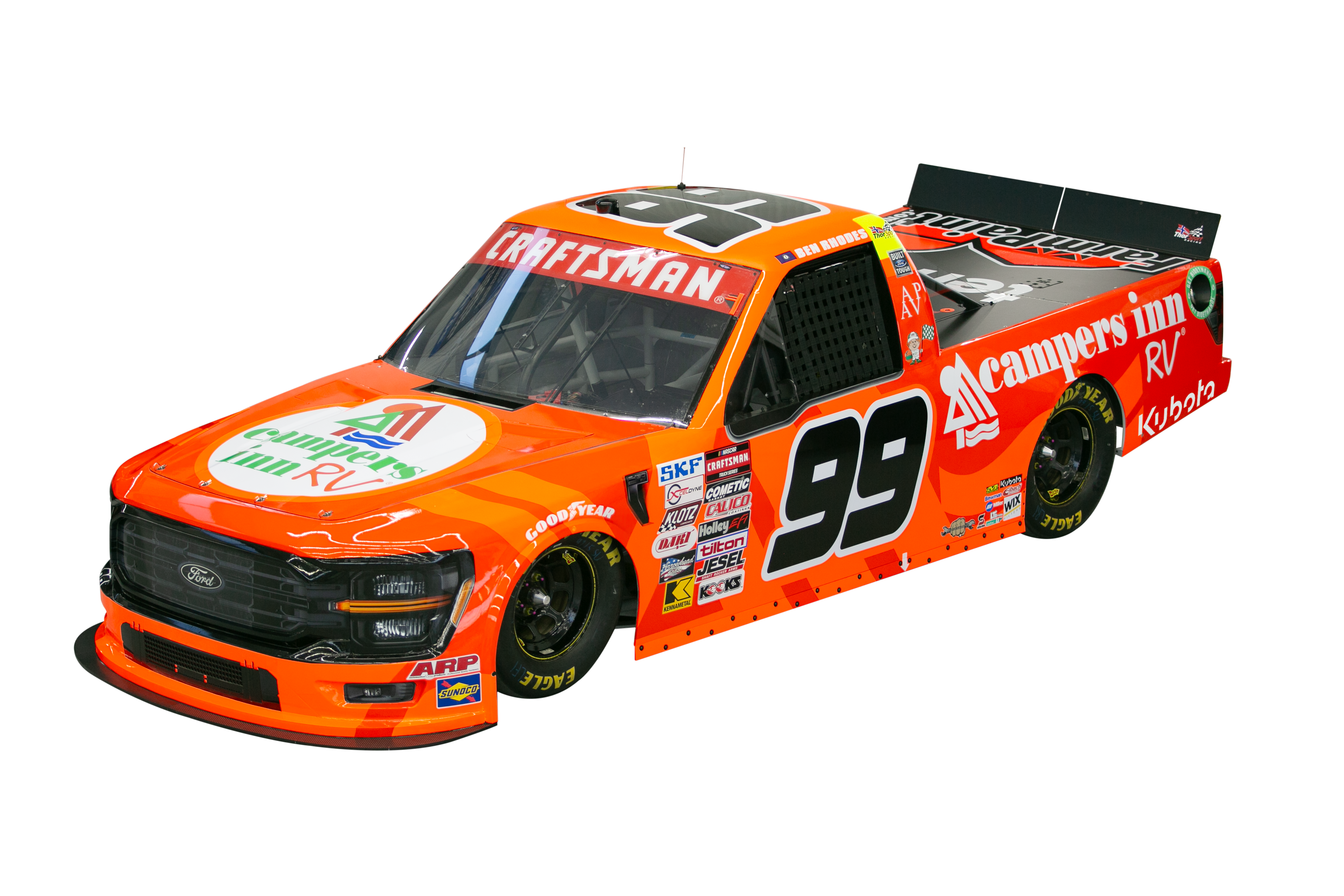 Campers Inn RV Extends Partnership with ThorSport Racing & Ben Rhodes