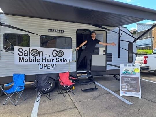 Salon Go: A Toy Hauler Hair Salon