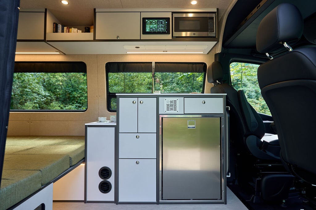 Outside Van Launches the Parks Class B Van