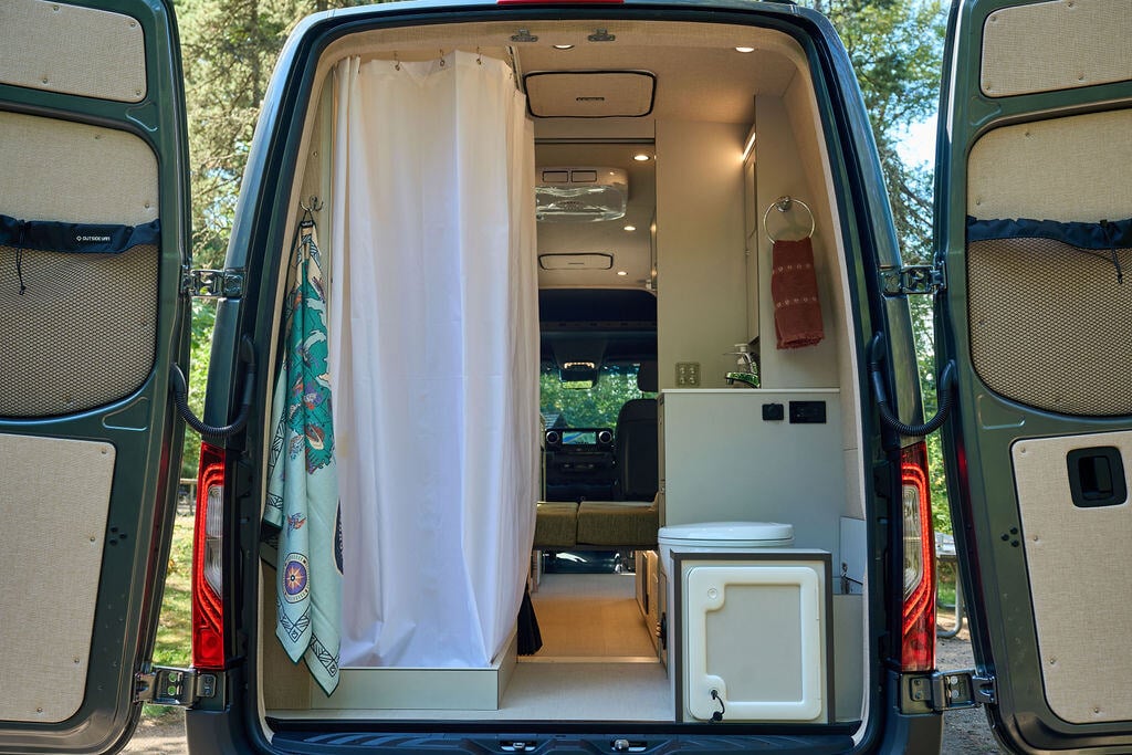 Outside Van Launches the Parks Class B Van