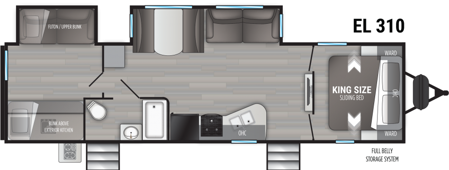Best 2 Bedroom Travel Trailer Floor Plans
