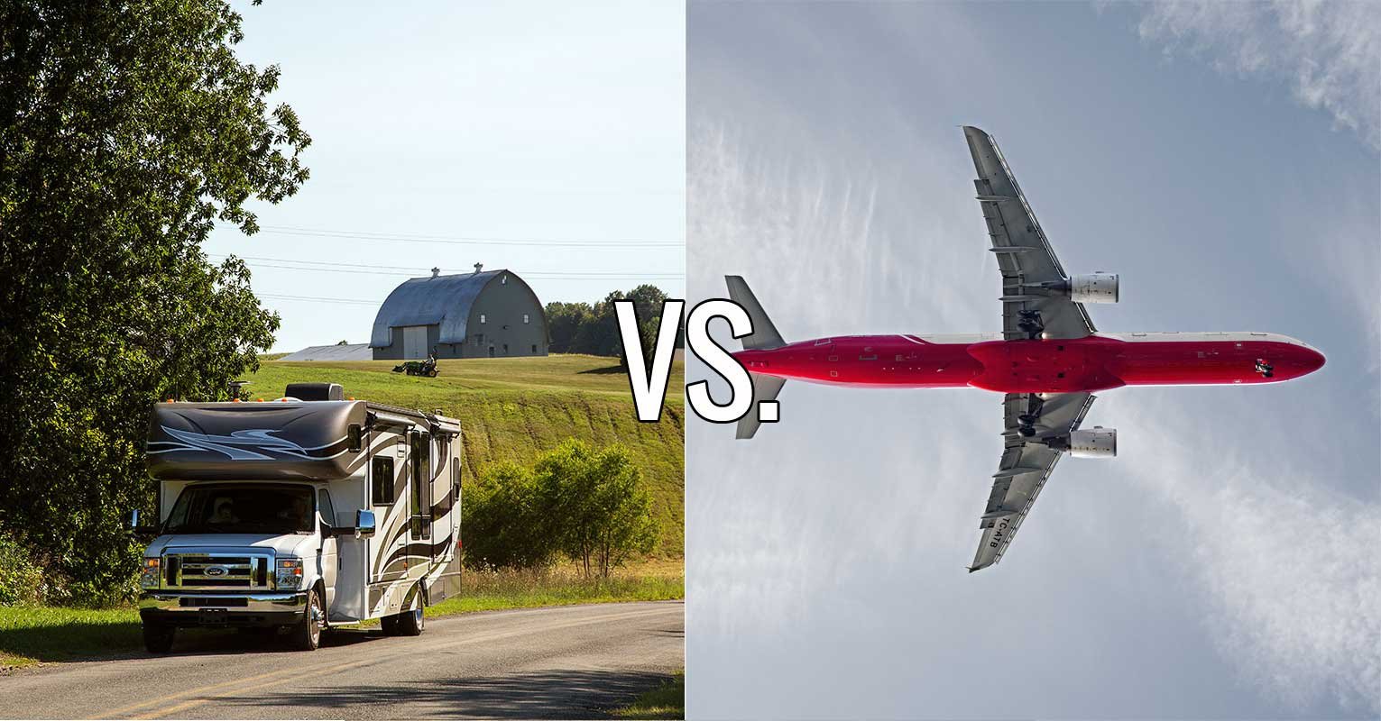 5 Reasons Why RV Travel Beats Flying